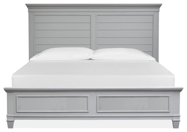 Complete Panel Bed, Cal King - Transitional - Platform Beds - by ...