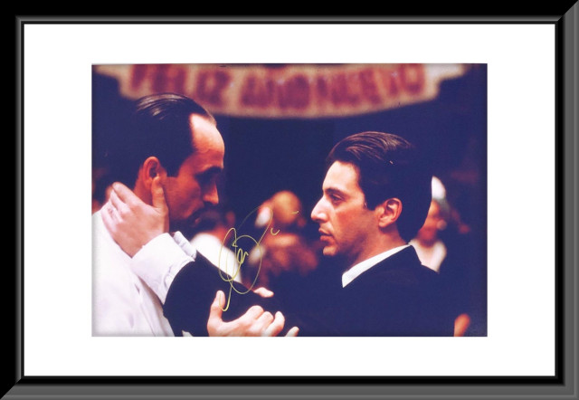 The Godfather Al Pacino signed movie photo, 11x14 inches - Contemporary ...