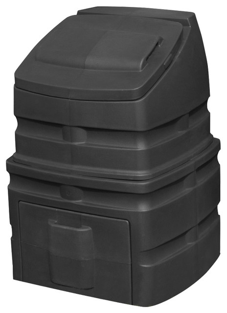 Good Ideas Black Compost Wizard Standing Composting Bin - Transitional ...