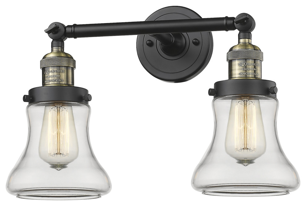 2 Light Bathroom Fixture - Industrial - Bathroom Vanity Lighting - by ...