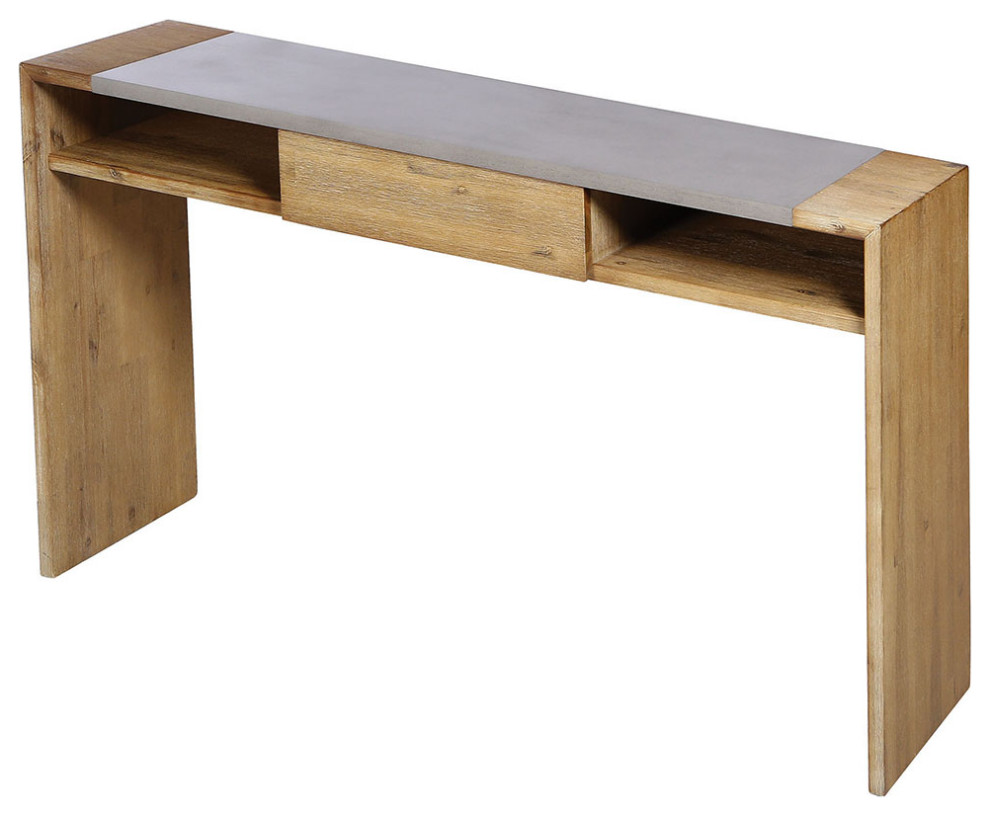 Tara Console Table - Transitional - Console Tables - by Uber Bazaar | Houzz