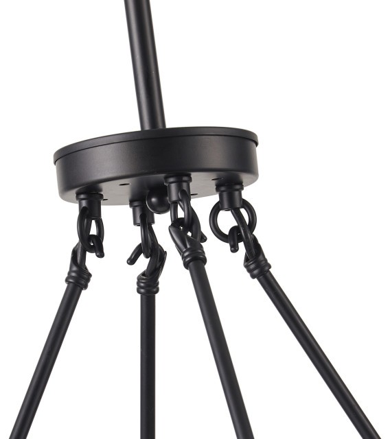 12-Light Wagon Wheel Ceiling Light Modern Chandelier - Transitional ...
