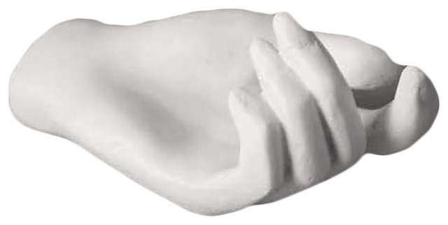 Woman'S Left Hand, Drawing Casts Hands - Contemporary - Garden Statues ...