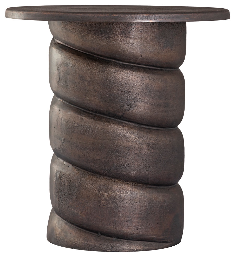 Twist Accent Table - Traditional - Side Tables And End Tables - by Elk ...