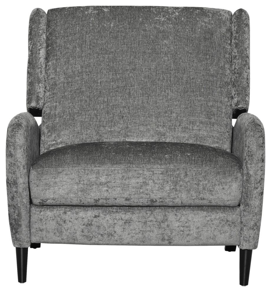 Rockney Contemporary Oversized Fabric Pushback Recliner - Contemporary ...