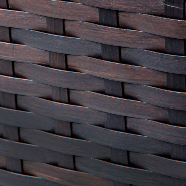 Scandinavian / European-styled recliner and ottoman in Taupe ...