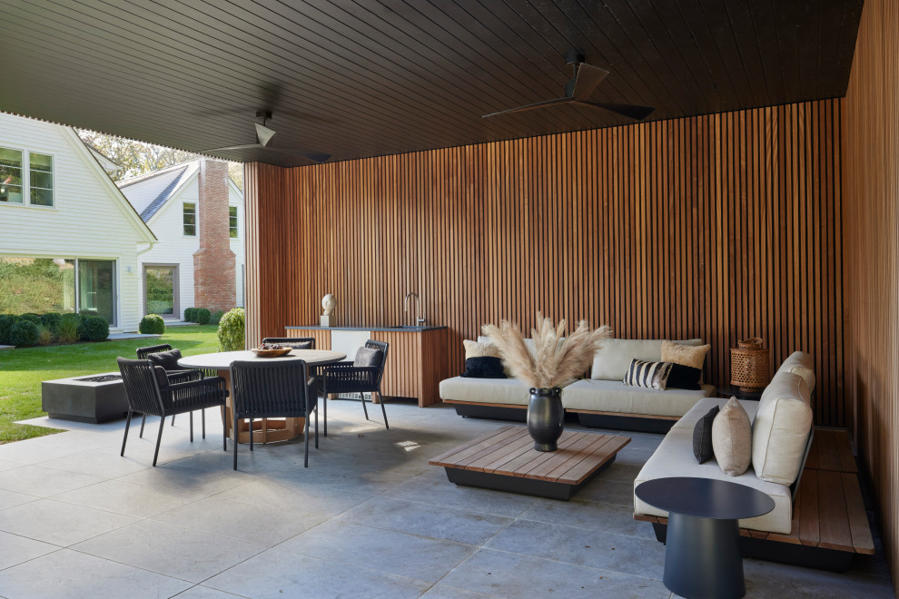 Hideout in the Hamptons - Contemporary - Patio - New York - by Amy ...