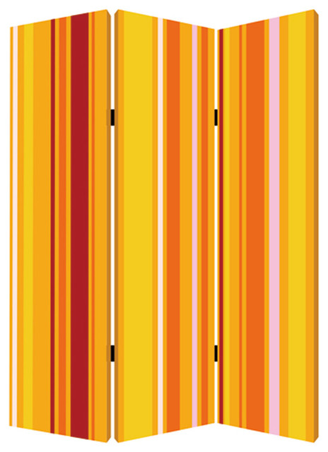 Deep Saffron Screen - Contemporary - Screens And Room Dividers - by GwG ...