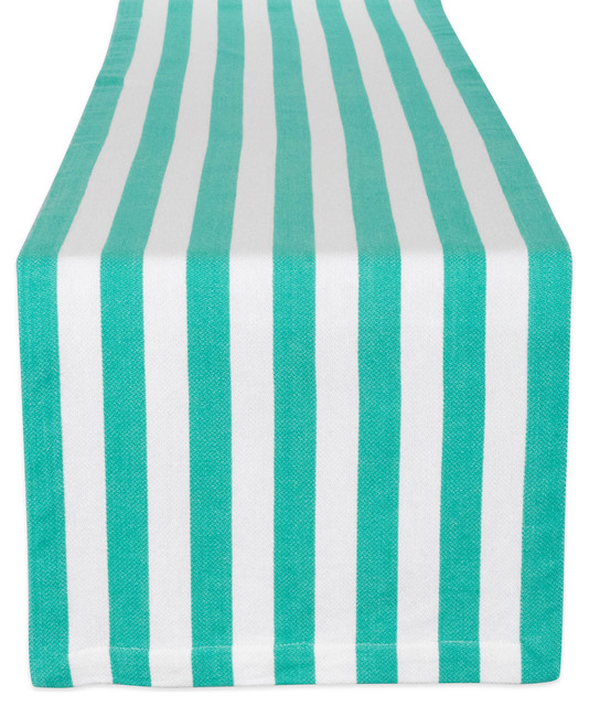 Fruit Punch Cabana Stripe Table Runner 13"x72", 13x72 - Contemporary ...