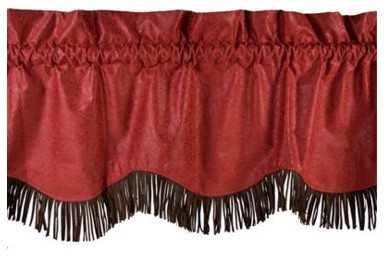 Cheyenne Valance With Fringe - Southwestern - Valances - by HiEnd ...
