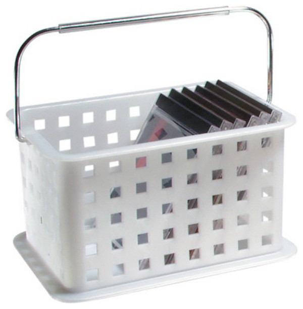 InterDesign® 46200 Stackable Clear Modulon Storage Basket, Small, Small ...