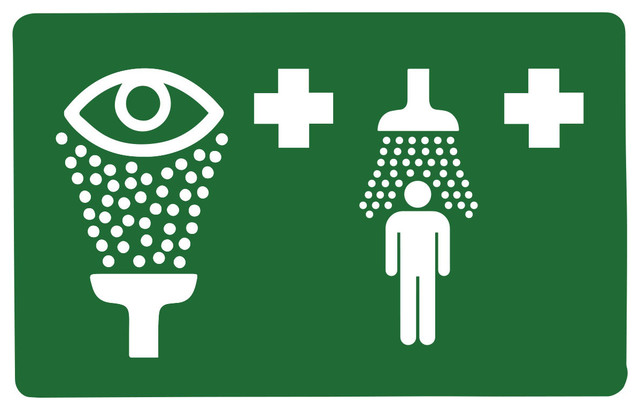 Speakman SGN3 Emergency Eyewash and Shower Sign - Novelty Signs - by ...