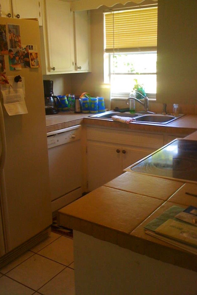 Doreen's Before and after Kitchen!