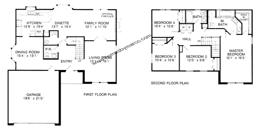Narrow family room with too many doors