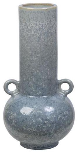 Elk Home Derry - 10 Inch Vase, Blue Quartz Finish - Transitional ...