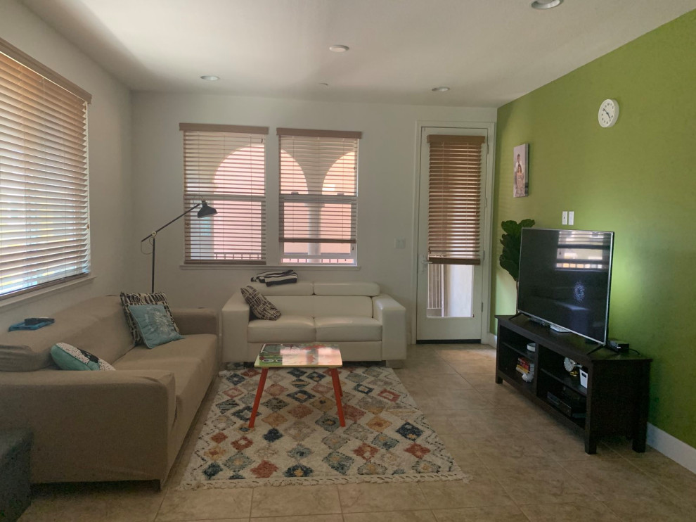 Any idea how to redo / lay out this 12 X 14 living room?