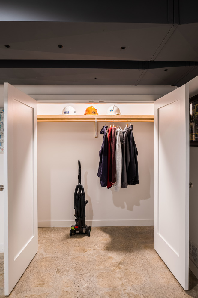 Time For a Refresh - A 1980's Home Renovation - Transitional - Basement ...