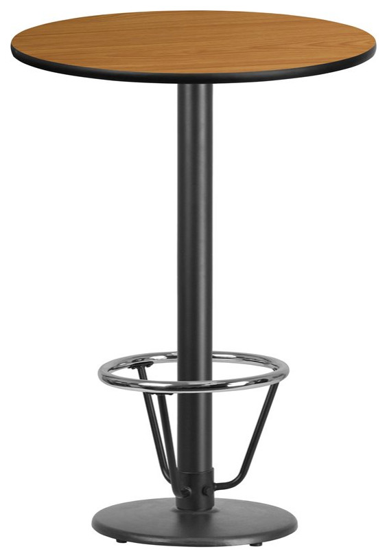 Flash Furniture 24X30 Laminate Table-Rd Base In Natural - Contemporary ...