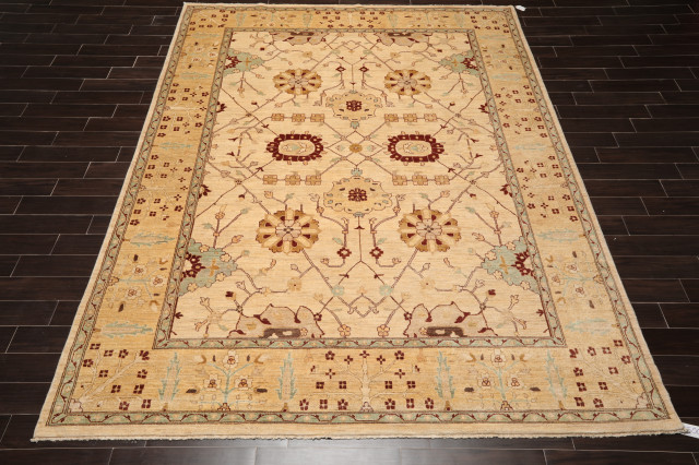 Oriental Rug of Houston 9'x12' Hand Knotted Wool Art and Crafts ...