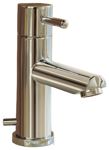 Modern Bathroom Faucet, Ceramic Disc Valve With Single Lever, Brushed ...