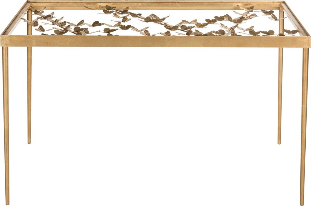 Safavieh Rosalia Butterfly Desk - Contemporary - Desks And Hutches - by ...