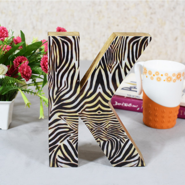 Handmade Eco-Friendly Wall Decor "S" Alphabet Letter Block, 1.3x7.7x6 ...