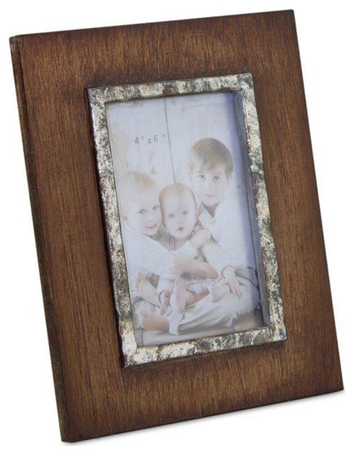 Frame 7.75"Lx8.75"H MDF/Glass - Transitional - Picture Frames - by ...