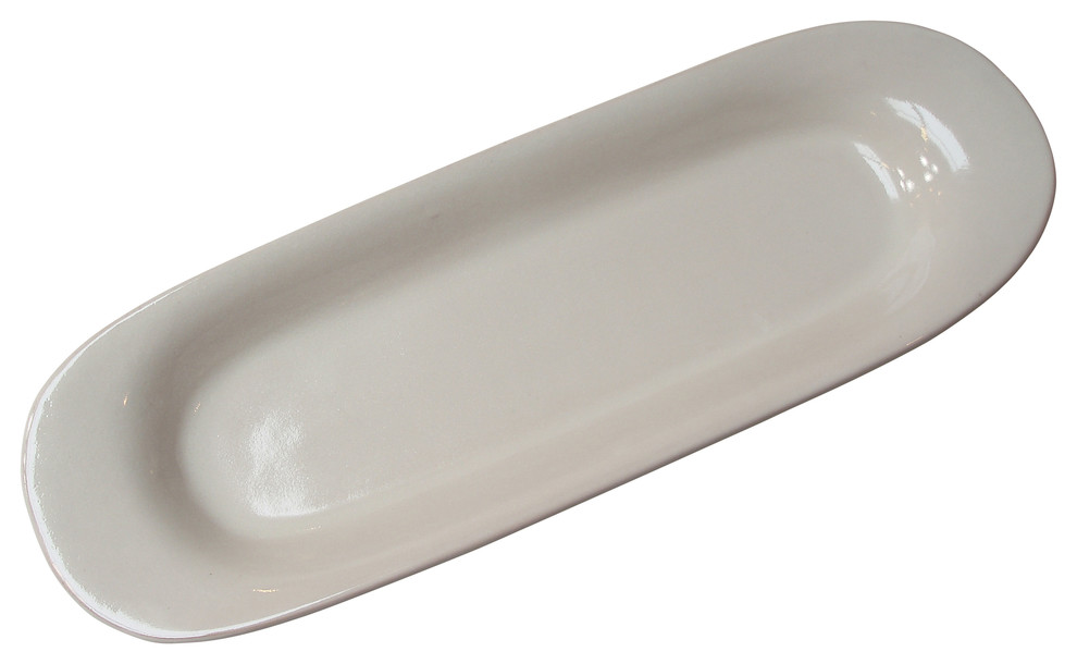 Long Platter - Contemporary - Serving Dishes And Platters - by Emilia ...