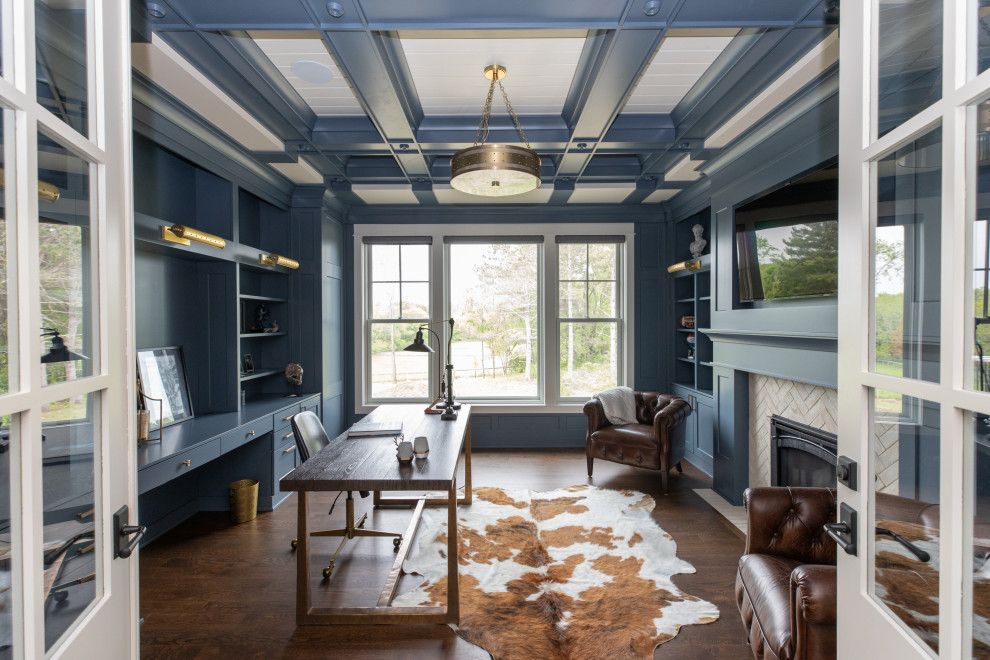 Stately Office - Home Office - Other - by Curran Cabinetry & Design LLC ...