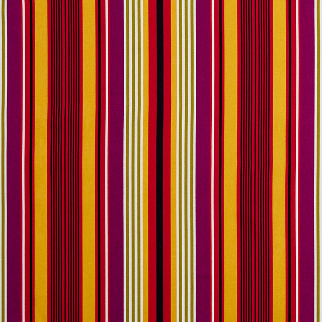 Red Purple Black and Gold Small Retro Modern Stripe Contemporary Print ...