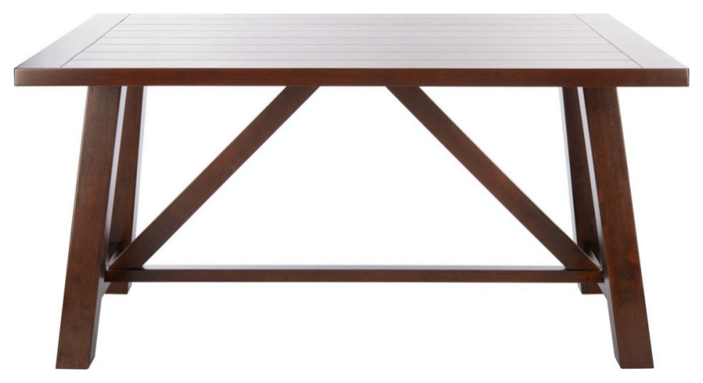 Peter Rectangle Dining Table - Transitional - Dining Tables - by Rustic Home Furniture Deco | Houzz