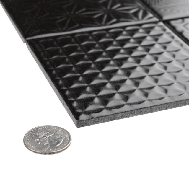11.63"x11.63" Spirit Porcelain Mosaic Floor and Wall Tile ...