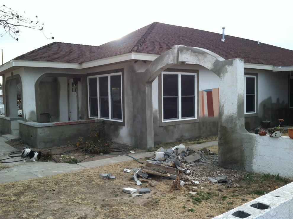 Help! Exterior terracotta and trim paint color ideas to bring this old ...