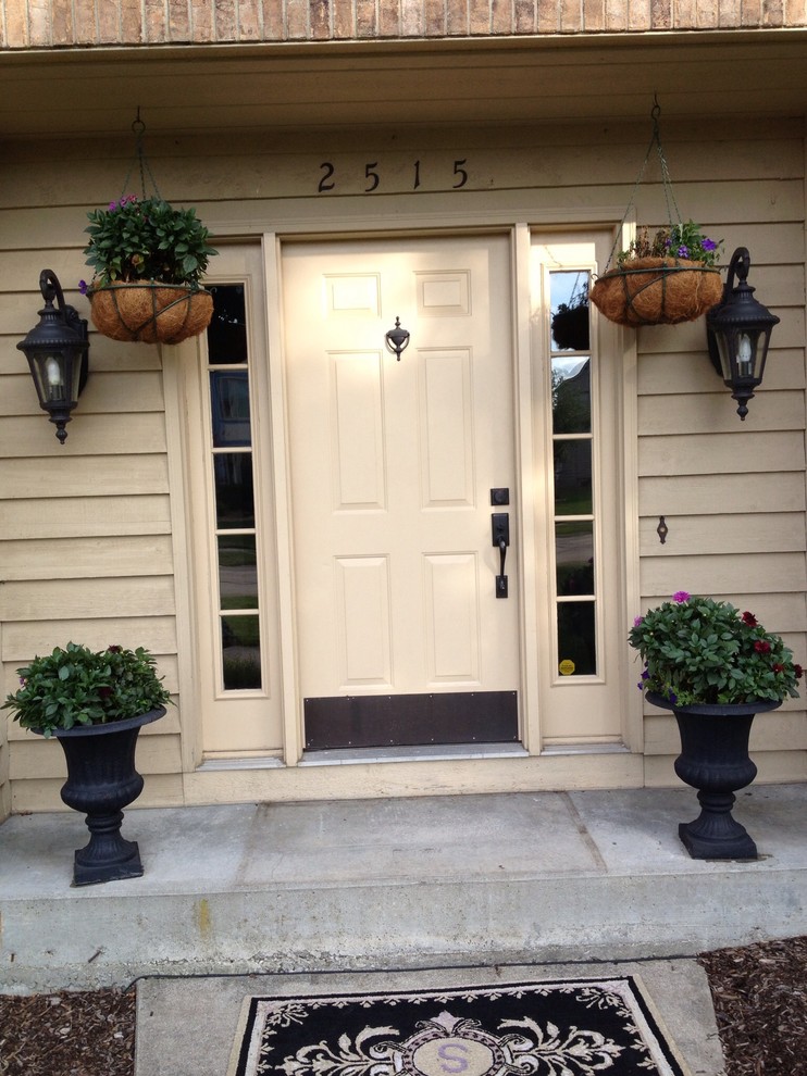 In need of suggestions for a new front door to wake up this 80s entry.