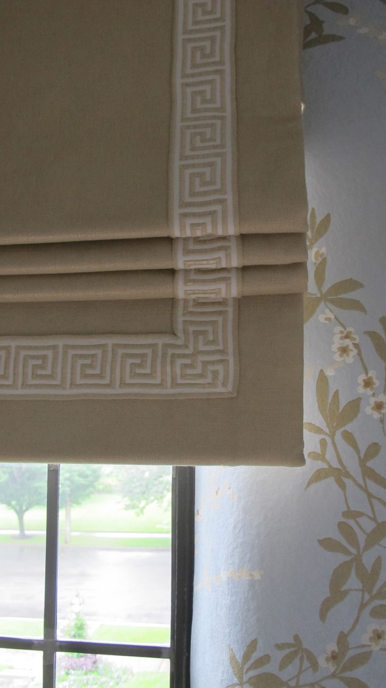 Banded Romans - Transitional - New York - by R Garner Custom Designs, LLC | Houzz IE