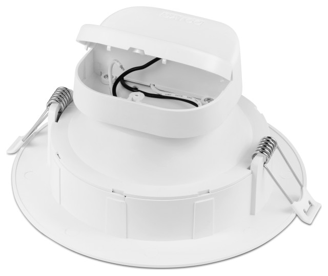 9 watt LED Direct Wire Downlight - Gimbaled - 6 inch - 3000K - 120 volt ...