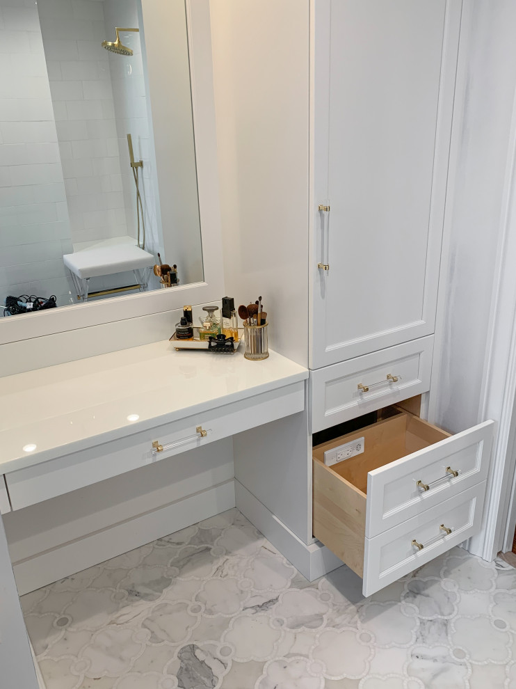 Powered Vanity Drawer - Bathroom - San Francisco - by Docking Drawer ...