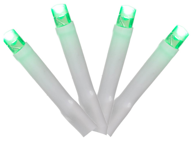 144Lt Led Green Cluster Set Ww E-C 24'L - Contemporary - Holiday ...