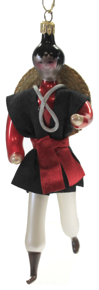 De Carlini Italian Ornaments Mexican Gaucho Ornament Latino Cowboy, 7 ...