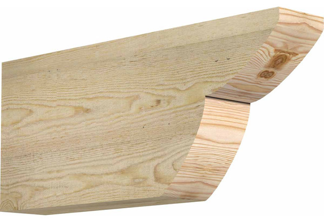 Crestline Rafter Tail, 4"W x 10"H x 24"L - Transitional - Corbels - by ...