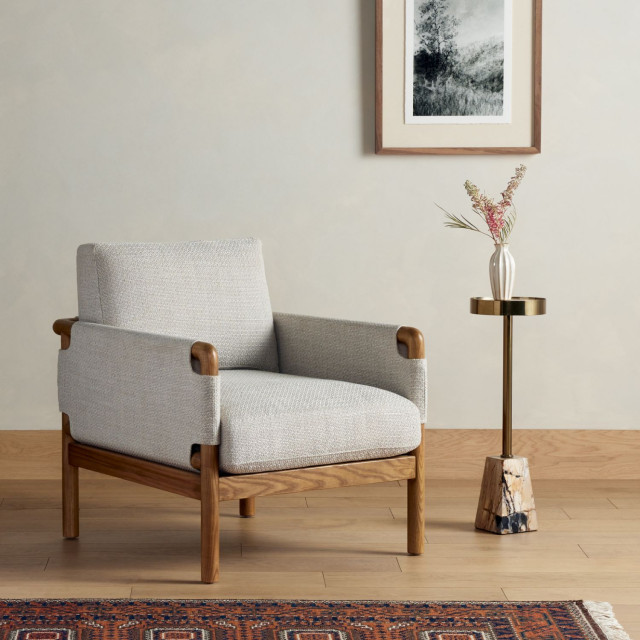 Navarro Gibson Wheat Chair - Midcentury - Armchairs And Accent Chairs ...