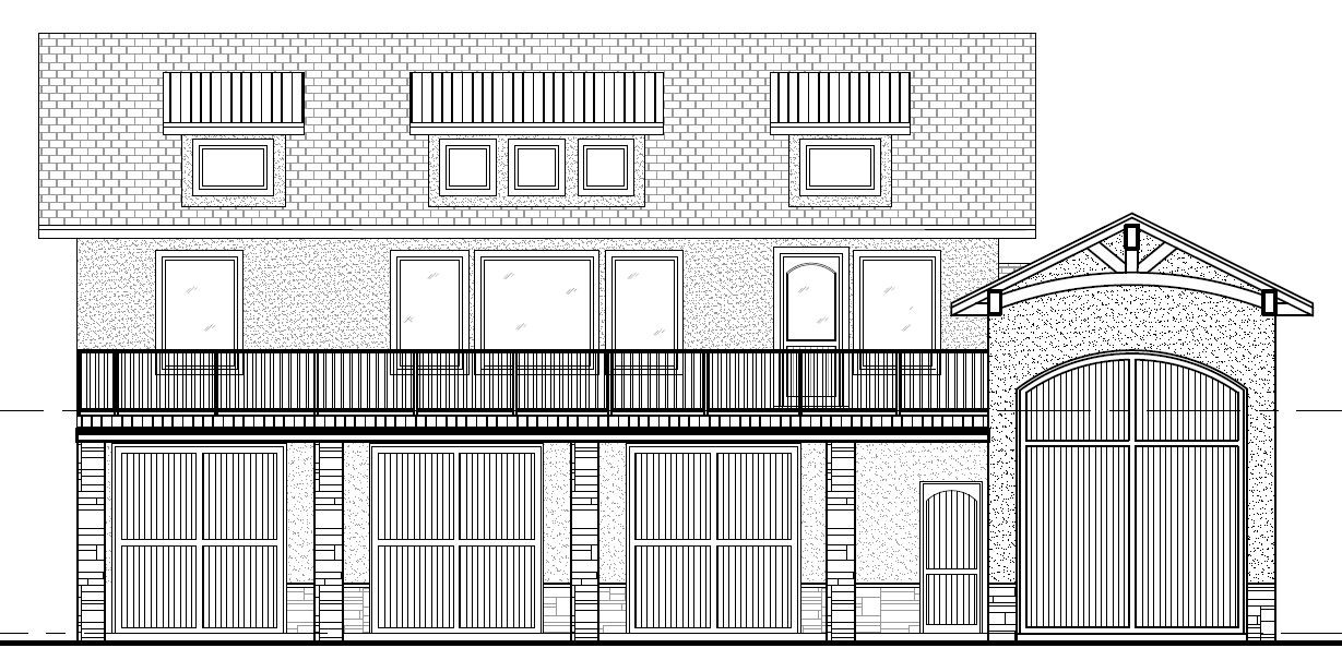 Two-story ADU Home Building Plan