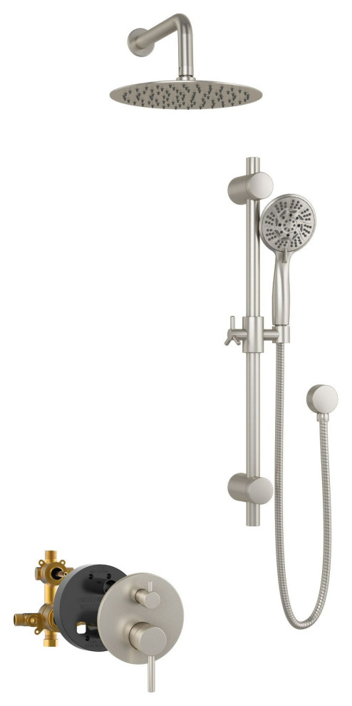 Pulse 3006-1.8GPM Refuge Pressure Balanced Shower System - Contemporary ...