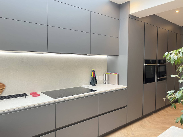 Pronorm Y-Line in Onyx Grey Kitchen - Modern - Kitchen - London - by ...