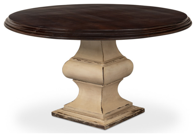 French Provincial Round Dining Table - French Country - Dining Tables ...