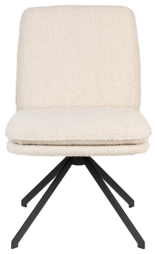 White Quadrupod Chairs, 2, Zuiver Tyler - Midcentury - Dining Chairs ...