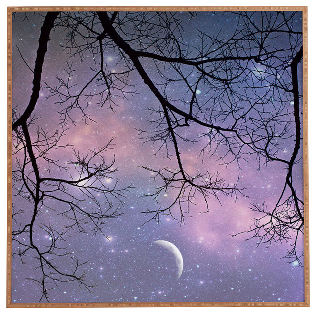 Deny Designs Shannon Clark Twinkle Twinkle Framed Wall Art, 30x30x1 ...
