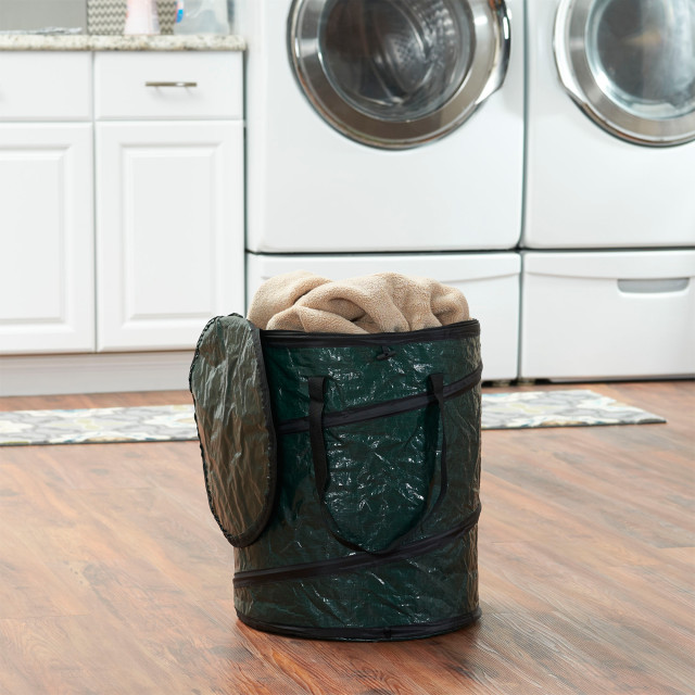 Pop Up Hamper, Small - Contemporary - Hampers - by Household Essentials ...