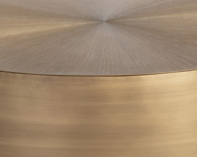 Creed Coffee Table Large Antique Gold - Contemporary - Coffee Tables ...