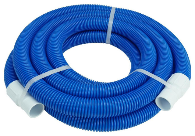 Blue Blow Molded PE Vacuum Hose With White Cuffs 27' x 1.25" - Modern ...